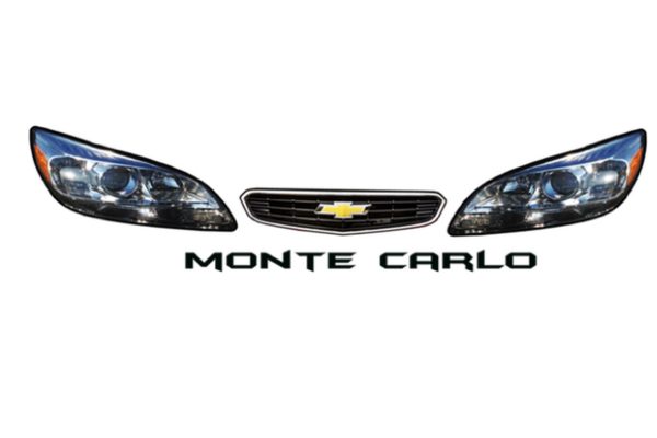 D2X Late Model Headlight Graphics - Monte Carlo - Dominator Race Products