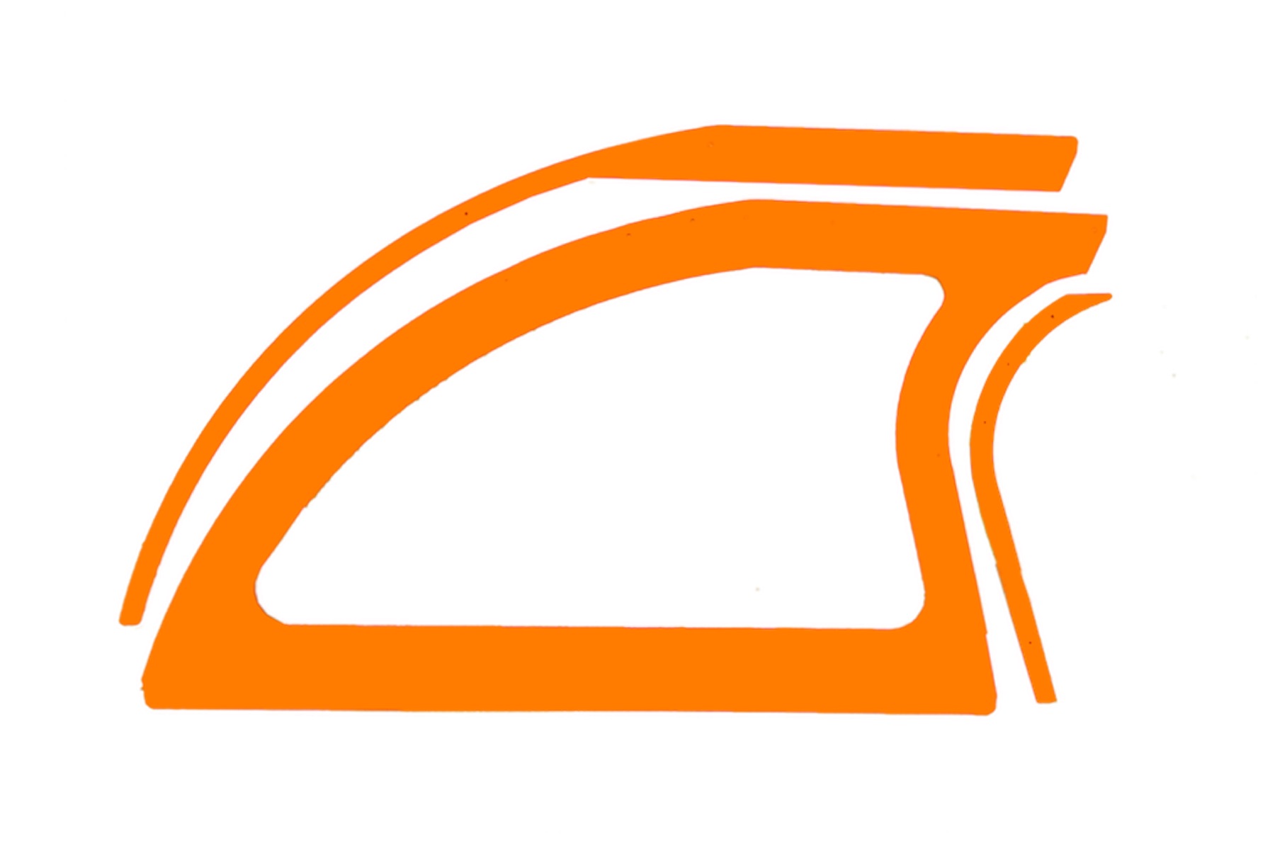 DOM-807-AL Aluminum Sail Panel Open Style - Right - Dominator Race Products