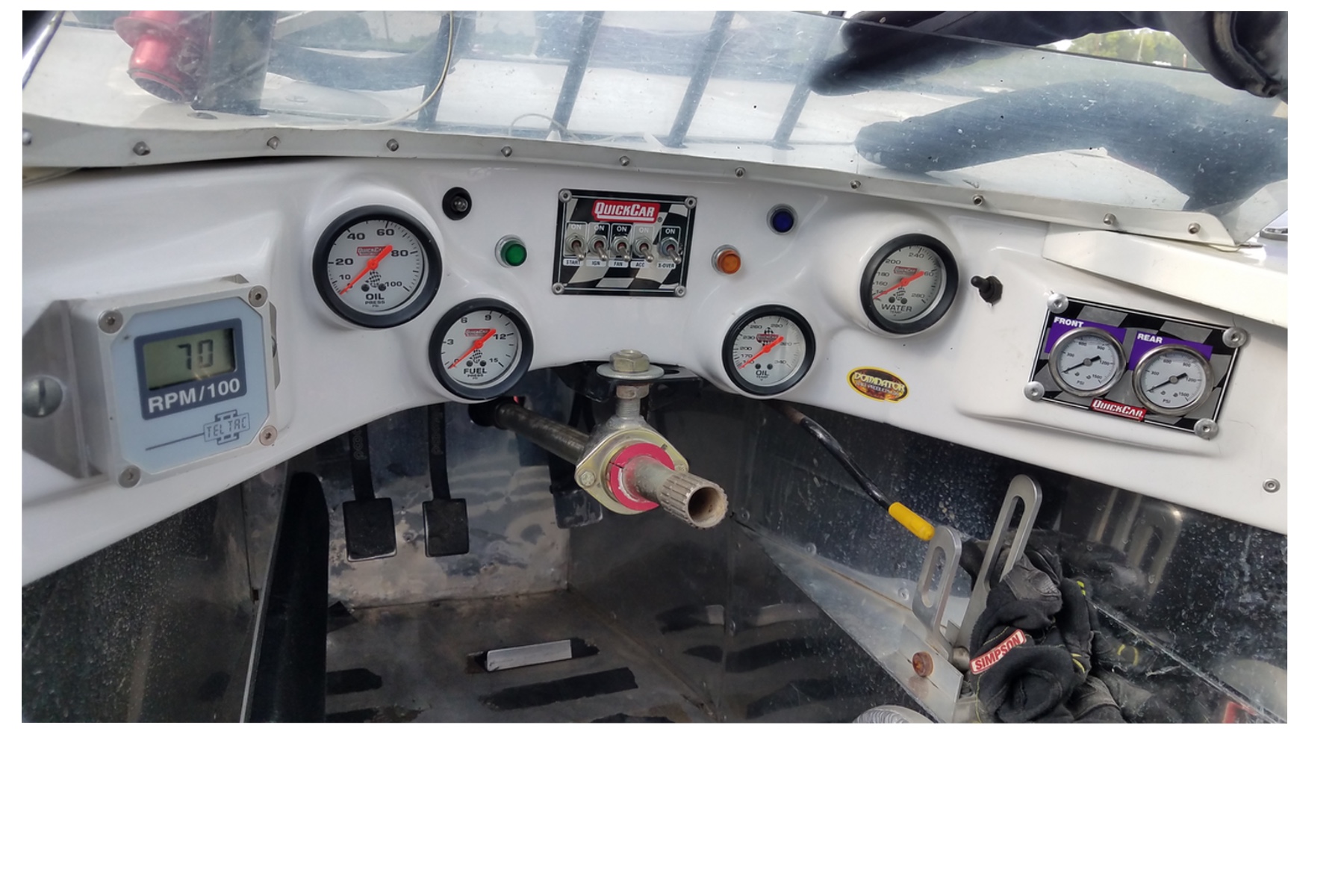 DOM-910 Dash Curved - Dominator Race Products