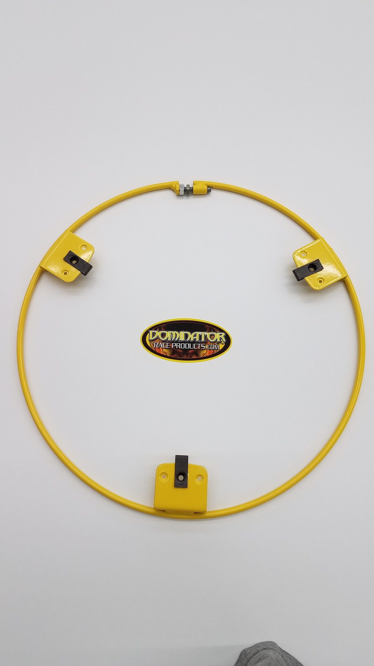 DOM-1025 Universal Round Steel Wheel Ring 15" - 3 Tab - Dominator Race ...