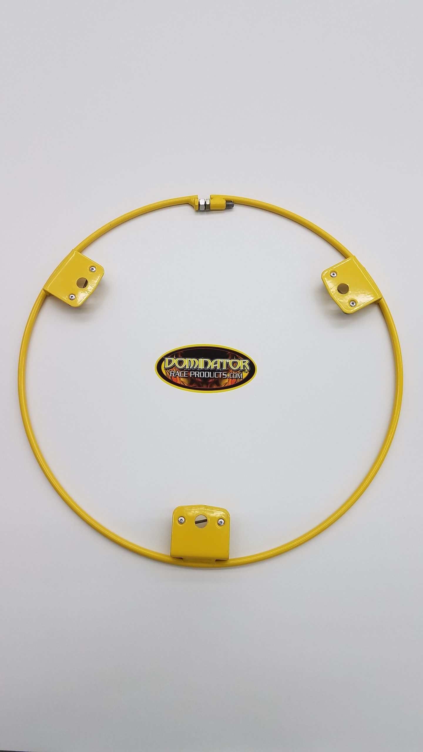 DOM-1025 Universal Round Steel Wheel Ring 15" - 3 Tab - Dominator Race ...