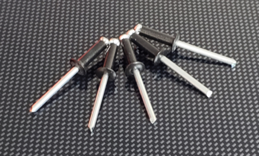 DOM-1211 Rivets-Exploding Small Head Rivets - Dominator Race Products