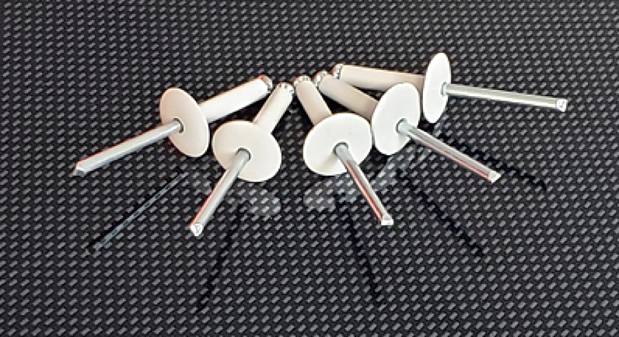DOM-1212 Rivets-Exploding Large Head Rivets - Dominator Race Products