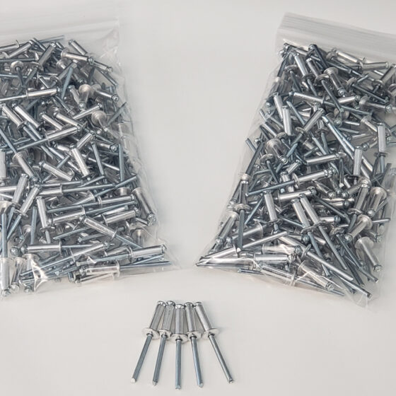 DOM-1410 - Small Head - Exploding Rivets - Dominator Race Products