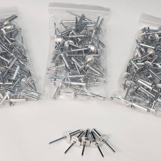 DOM-1411 - Large Head - Exploding Rivets - Dominator Race Products