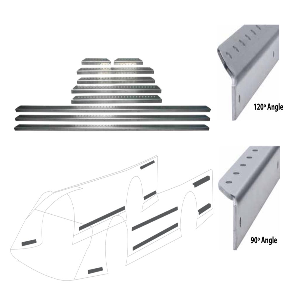 DOM-1258 Dominator Body Brace Kit - Dominator Race Products